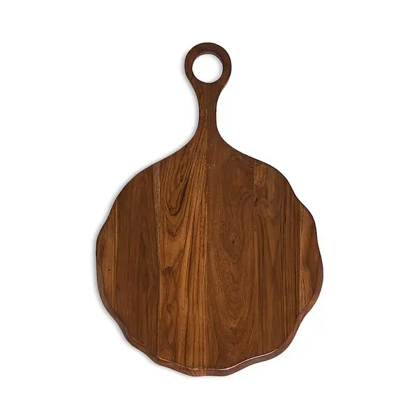 JULISKA Puro Round Serving Board, Teak - Brown