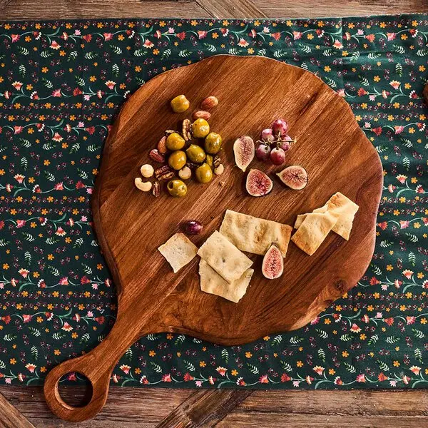 JULISKA Puro Round Serving Board, Teak