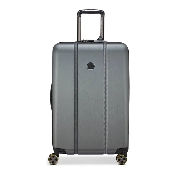 DELSEY PARIS Cadence Expandable Medium Spinner Suitcase - Silver