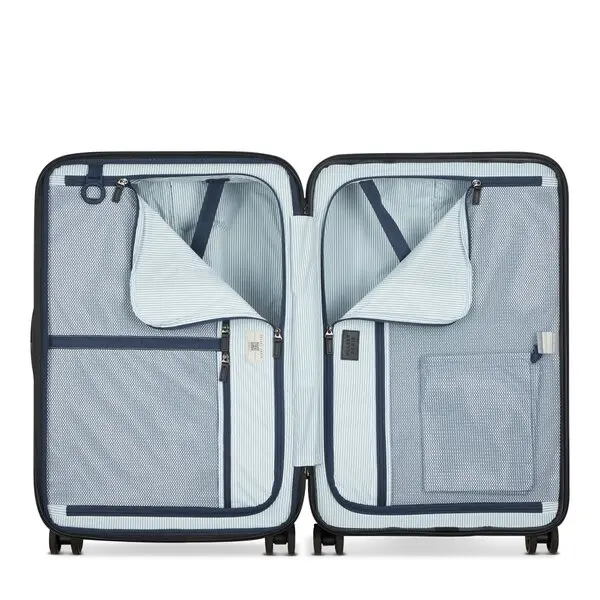 DELSEY PARIS Cadence Expandable Medium Spinner Suitcase - Silver