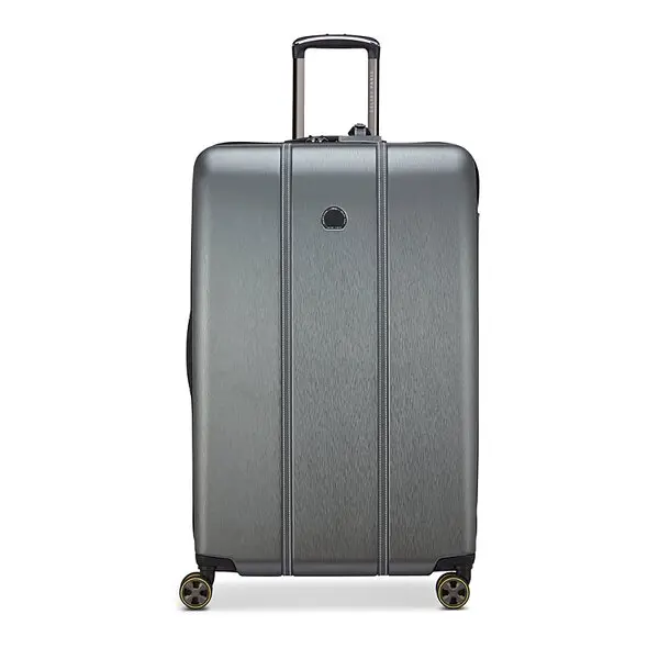 DELSEY PARIS Cadence Expandable Spinner Suitcase - Silver