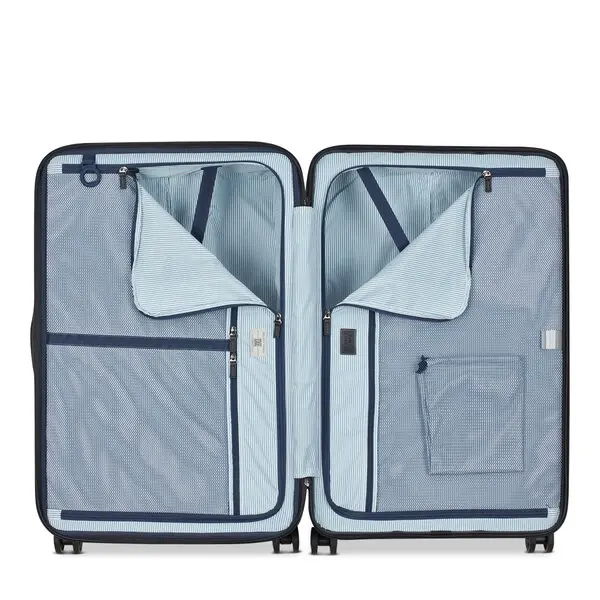 DELSEY PARIS Cadence Expandable Spinner Suitcase - Silver