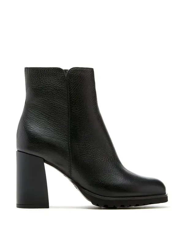 La Canadienne Maggie City Dry Pebbled Leather Ankle Boots