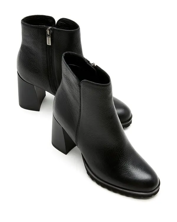 La Canadienne Maggie City Dry Pebbled Leather Ankle Boots