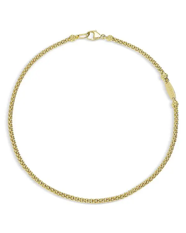 Lagos 18k Caviar Bracelet, 2mm - Gold