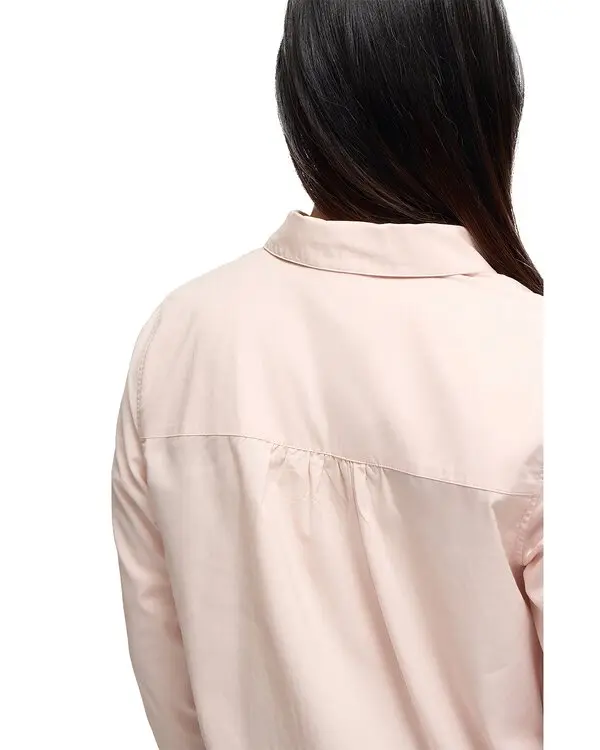 INGRID & ISABEL Button-down Maternity Shirt - Pink