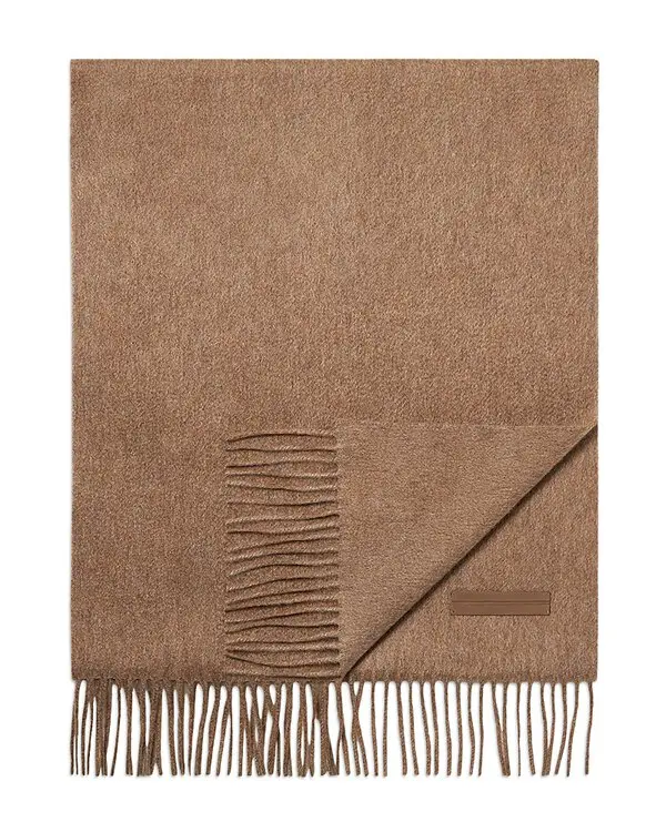 Zegna Oasi Cashmere Scarf - Brown