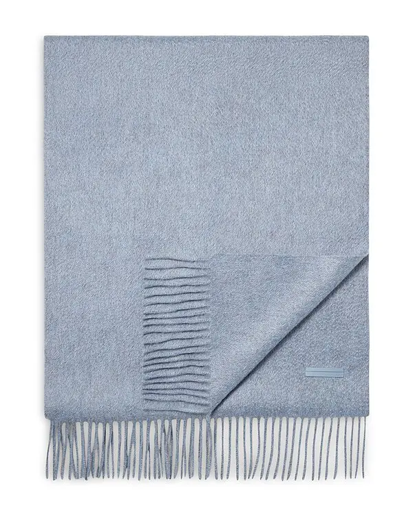 Zegna Oasi Cashmere Scarf - Light Blue