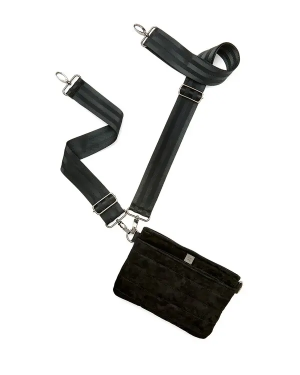THINK ROYLN Suede Bum Bag 2.0 - Black