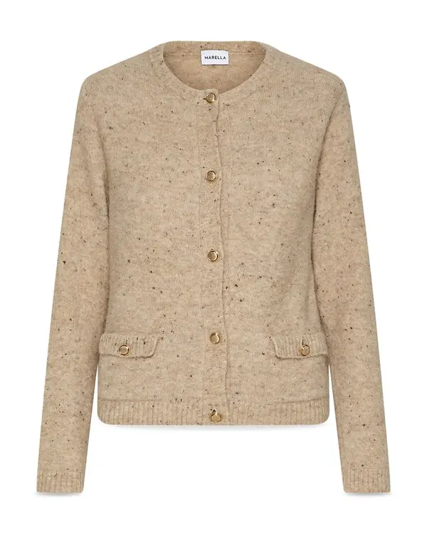 Marella Marled Knit Cardigan