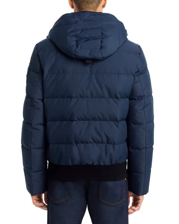 Moose Knuckles Cloud Down Bomber Jacket - Navy