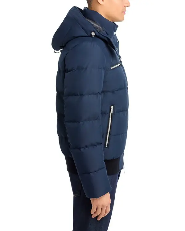 Moose Knuckles Cloud Down Bomber Jacket - Navy