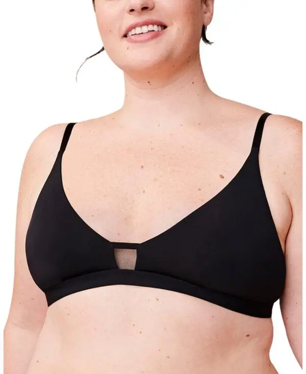 Pepper Limitless Wirefree Scoop Bra - Black
