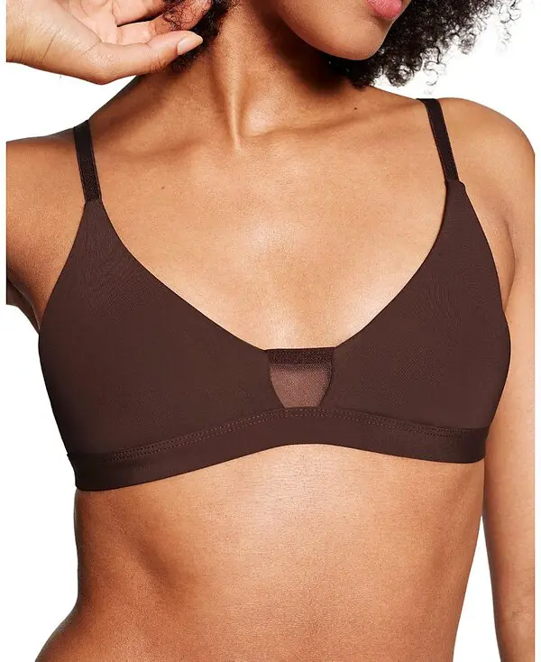 Pepper Limitless Wirefree Scoop Bra - Espresso