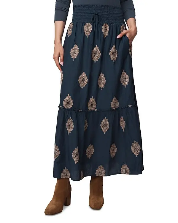 Splendid Printed Maxi Skirt