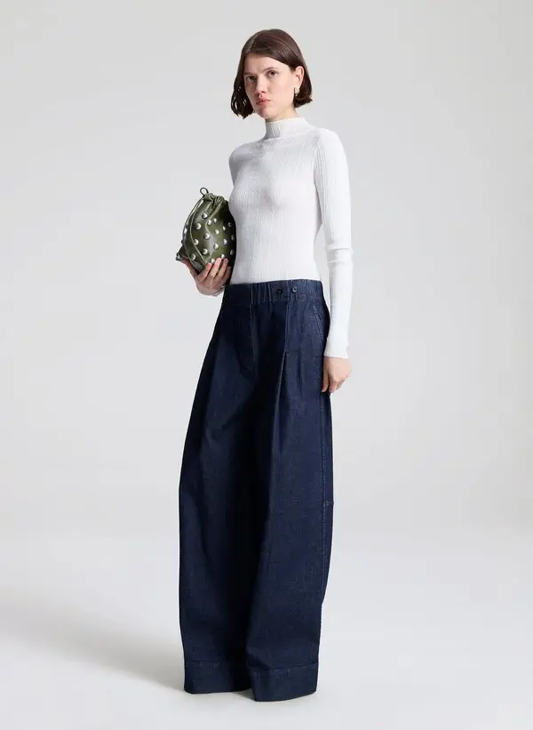 A.L.C. The 213 Wide Leg Denim Pant