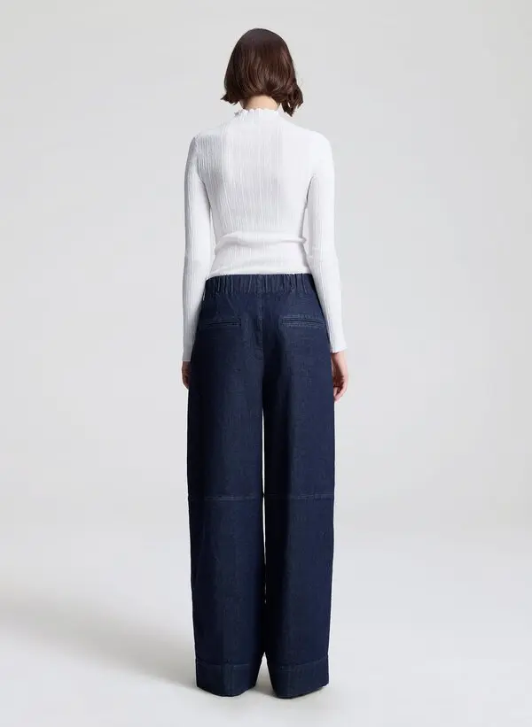 A.L.C. The 213 Wide Leg Denim Pant