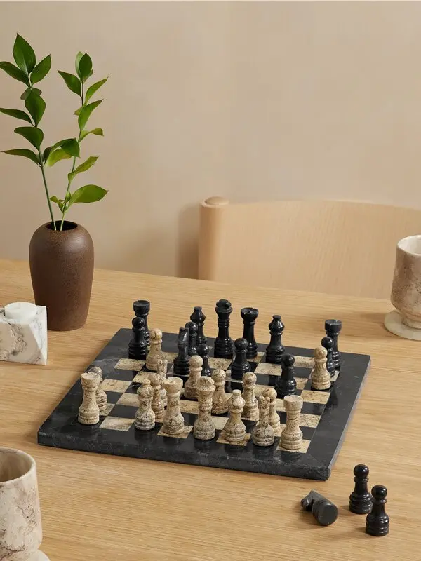 JIA JIA HOME Onyx Chess Set