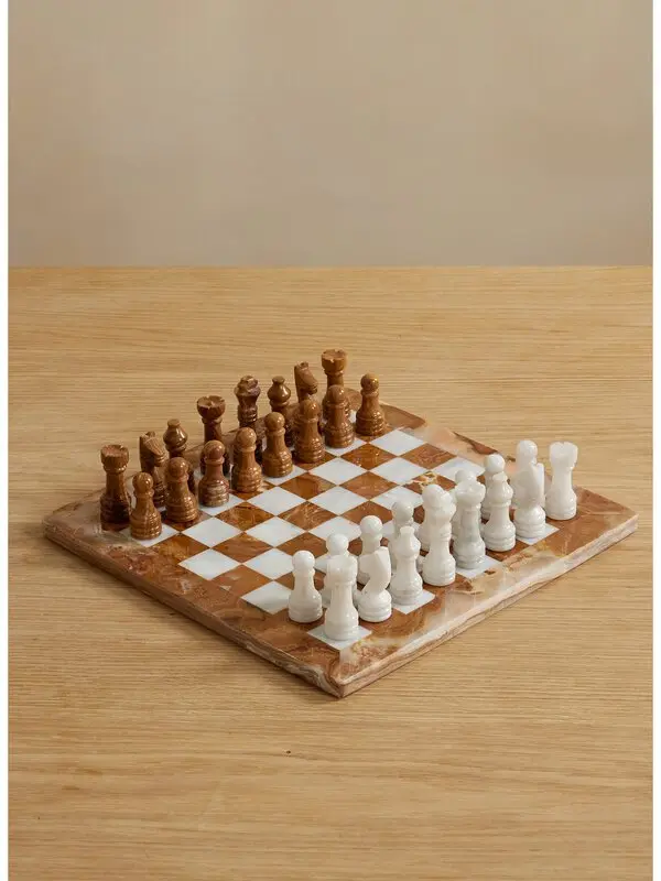 JIA JIA HOME Onyx Chess Set - Multi