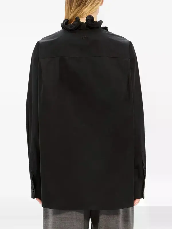 MSGM Ruffled Collar Shirt