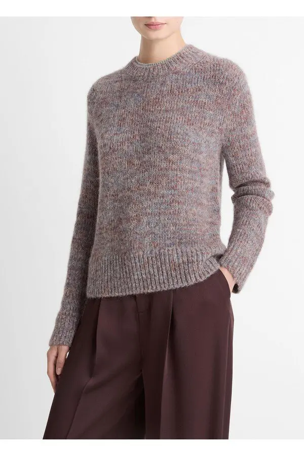 Vince Marled Crew Neck Sweater - Multicolor
