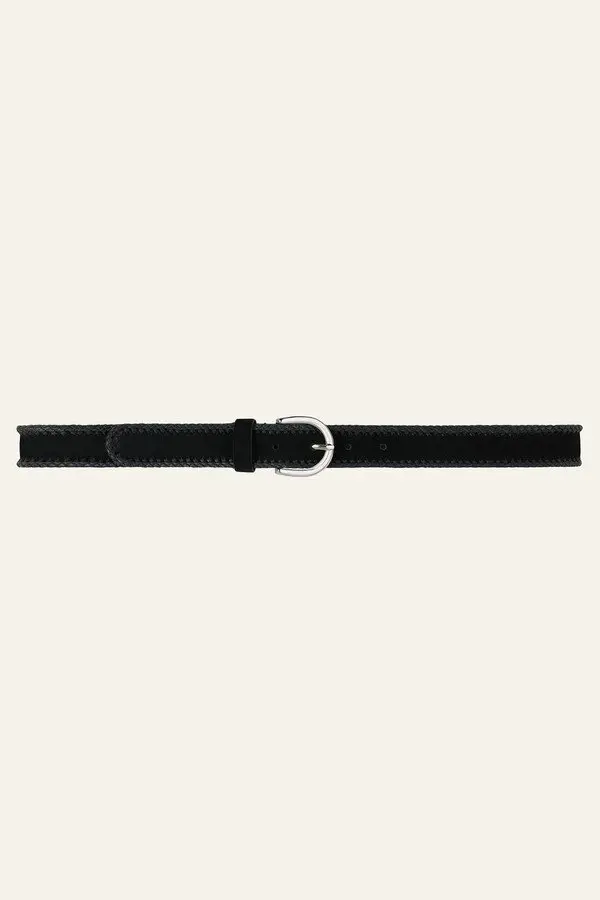 Ba&sh Brosco Woven Belt - Black