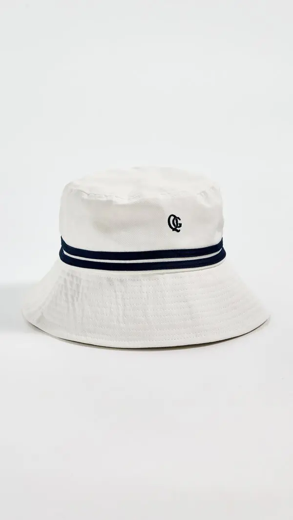 QUIET GOLF Monogram Bucket Hat