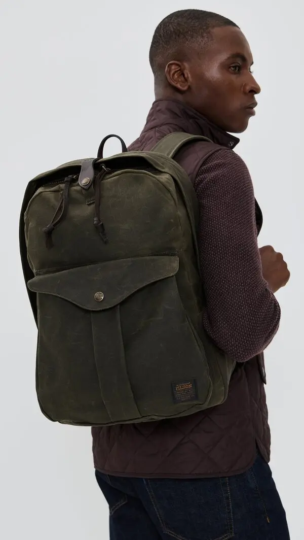 Filson Tin Cloth Journeyman Backpack