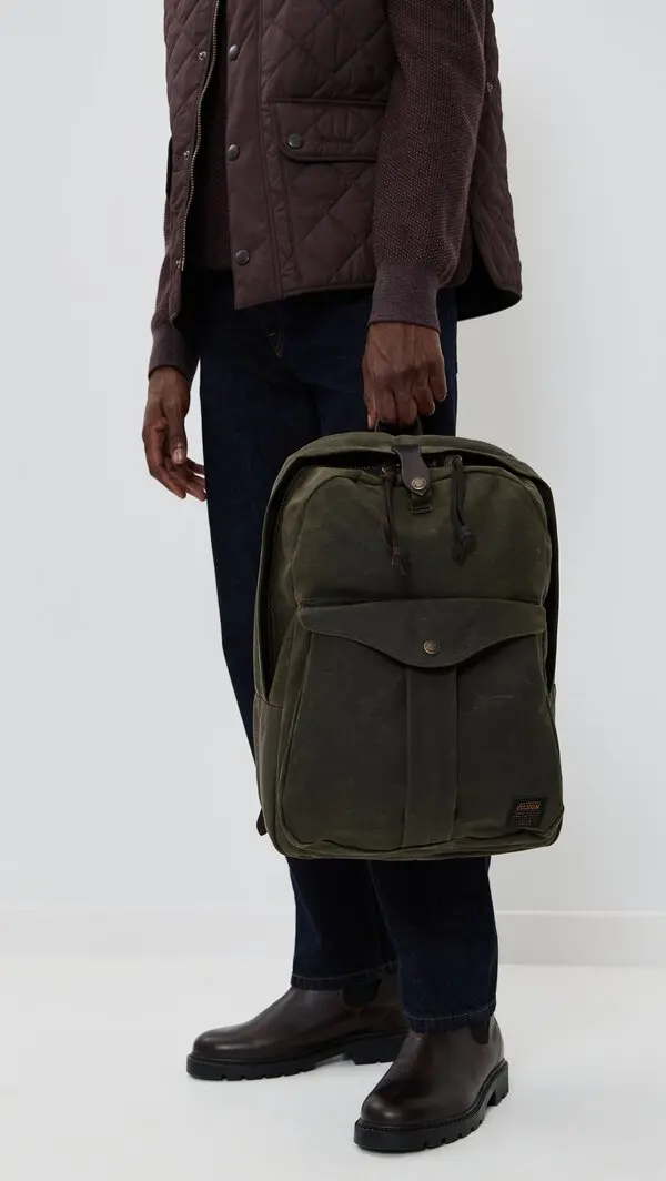 Filson Tin Cloth Journeyman Backpack