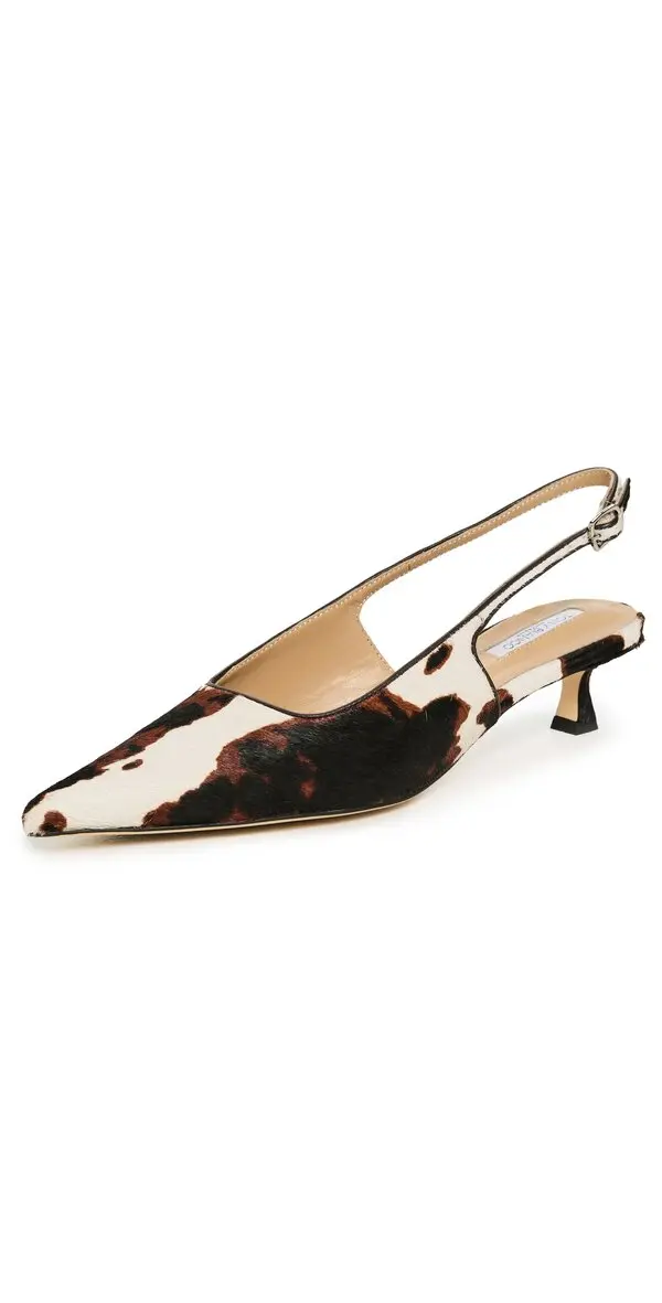 TONY BIANCO Crush Slingback Heels - Multi Pony