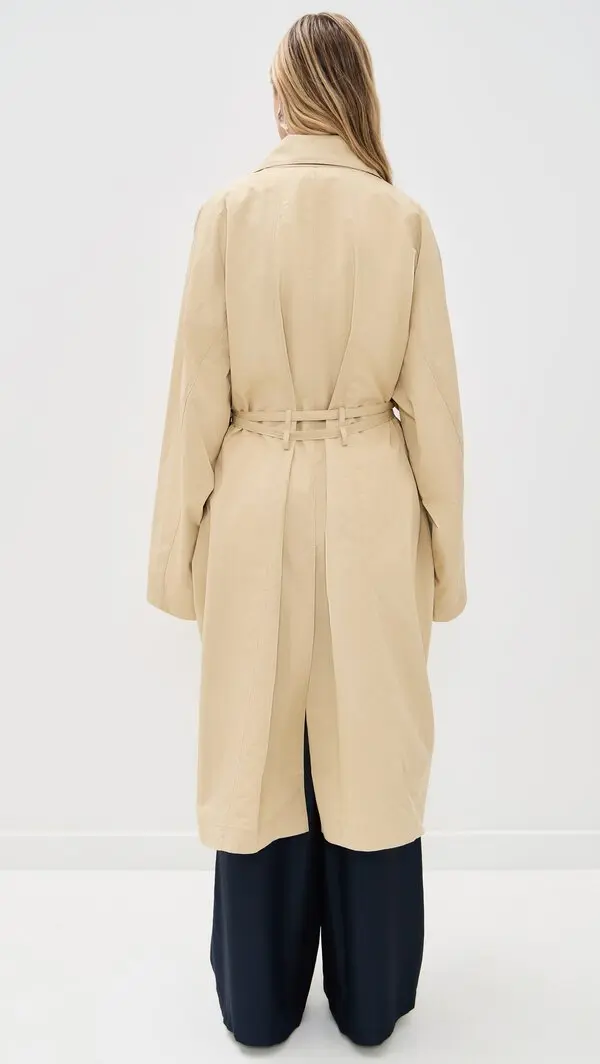SIMONETT Oversized Trench Coat