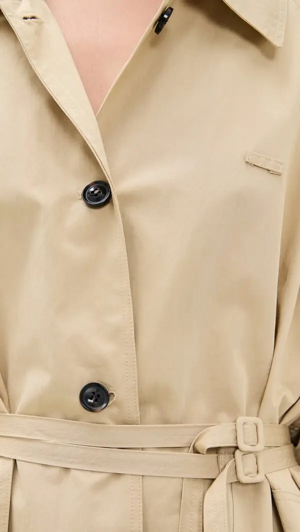 SIMONETT Oversized Trench Coat