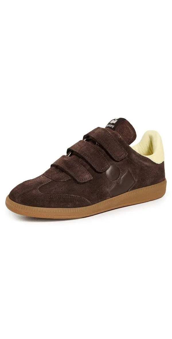 Isabel Marant Beth Sneakers - Chocolate/light Yellow