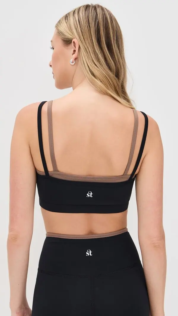 Strut This The Rhodes Bra - Black/malt