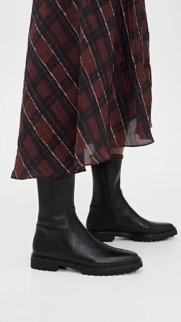 LOEFFLER RANDALL Danny 35mm Tall Ankle Lug Sole Boots