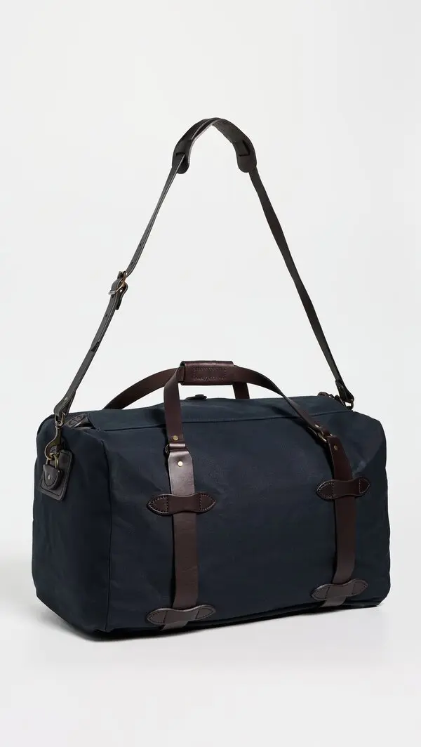 Filson Medium Rugged Twill Duffle Bag - Navy