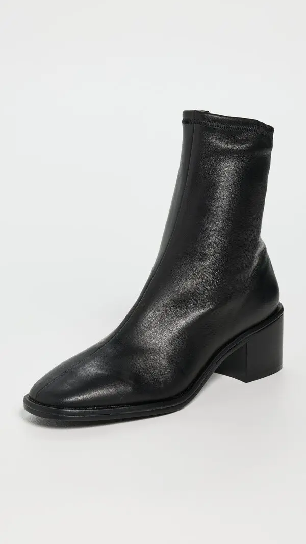 LOEFFLER RANDALL Roxy Stretch Ankle Booties - Black