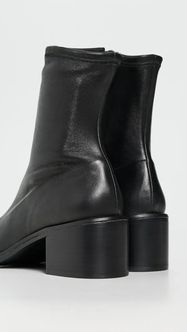 LOEFFLER RANDALL Roxy Stretch Ankle Booties - Black