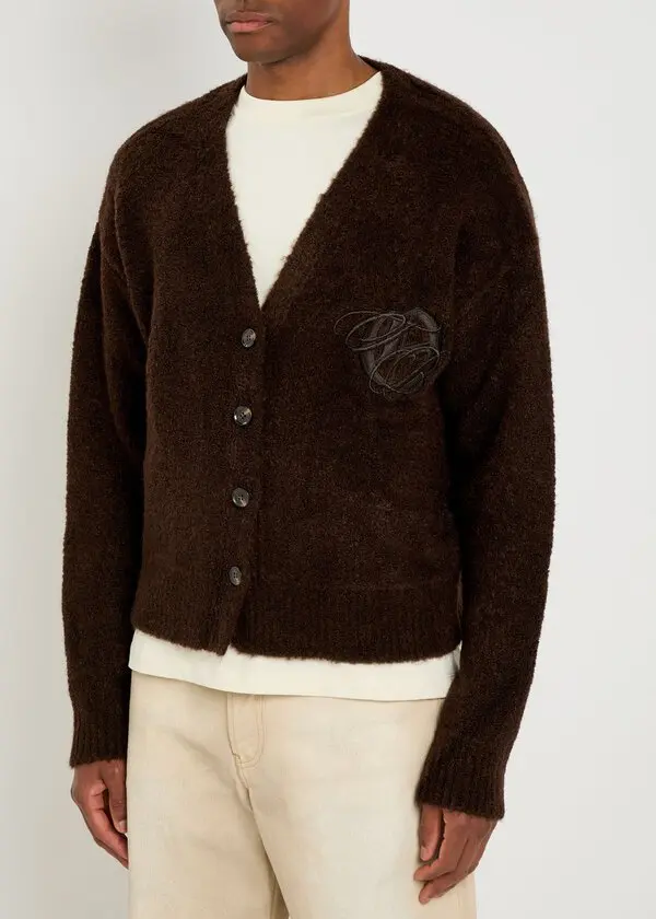 ONLY THE BLIND Studio Dept. Brushed-knit Cardigan