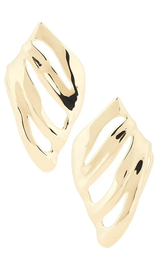 Jenny Bird Kites Earrings - Gold