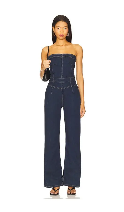Free People We The Free Beckett Jumpsuit - Midnight