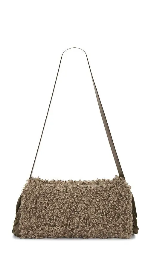 Norma Kamali Muff Bag - Bark