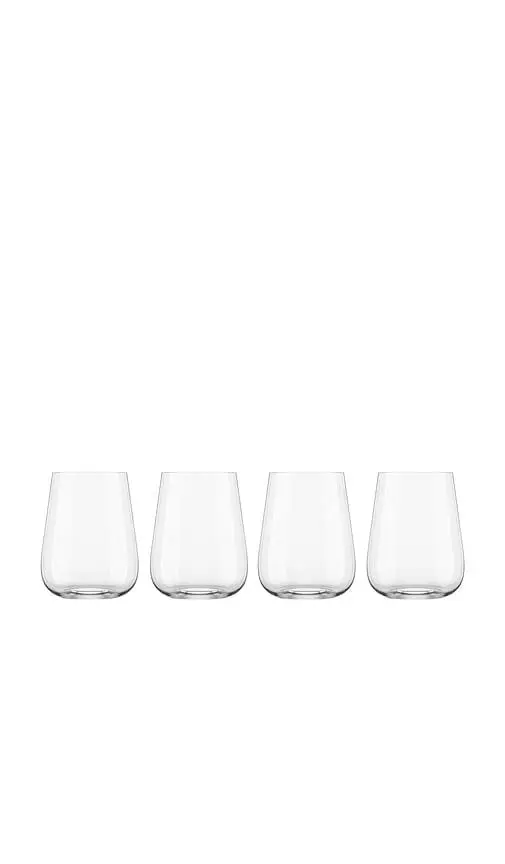 FABLE Stemless Wine Glasses Pro In Neutral - Clear