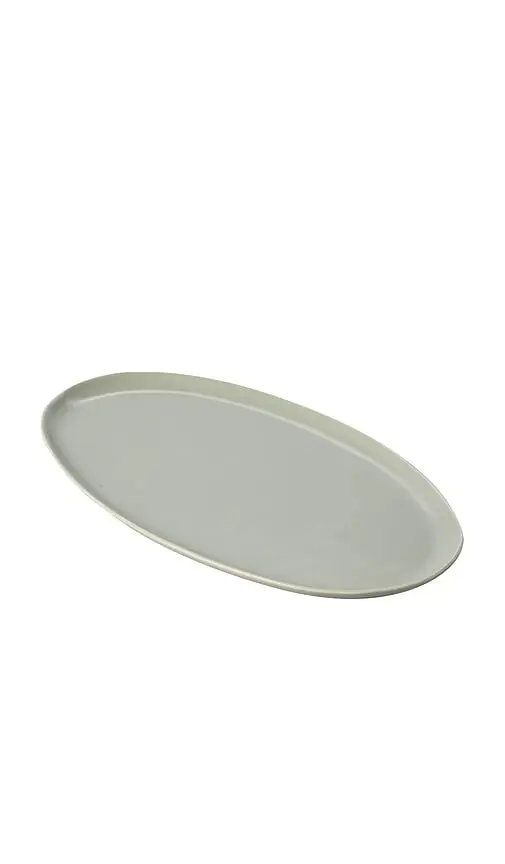 FABLE Oval Serving Platter In Sage