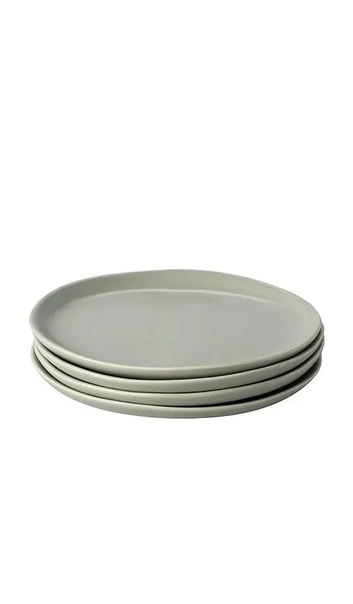 FABLE Dessert Plates In Green - Beachgrass Green