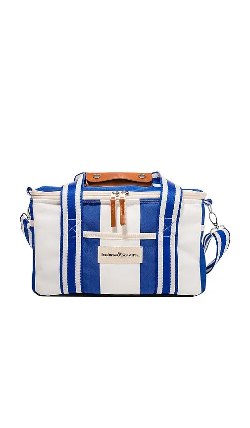 BUSINESS & PLEASURE Premium Cooler - Crew Mediterranean Blue Stripe