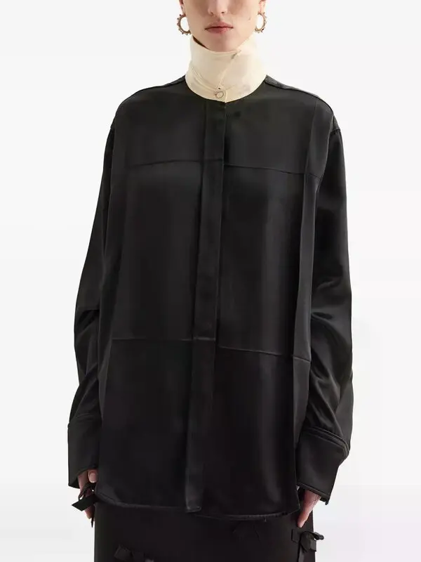 JIL SANDER Contrast Collar Shirt