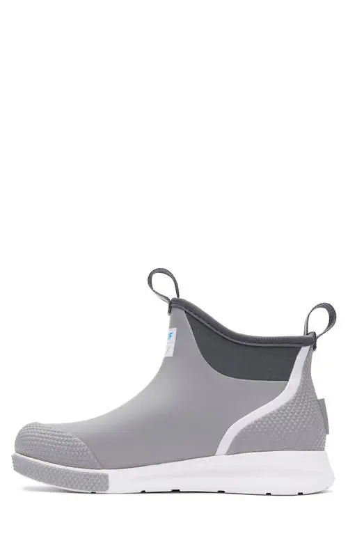 XTRATUF Waterproof Ankle Deck Sport Boot - Gray