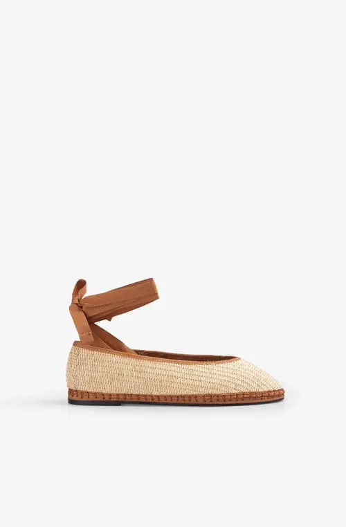 SCALPERS Cord Raffia Slipper - Natural