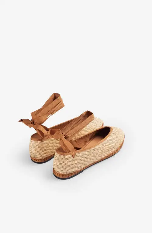 SCALPERS Cord Raffia Slipper - Natural